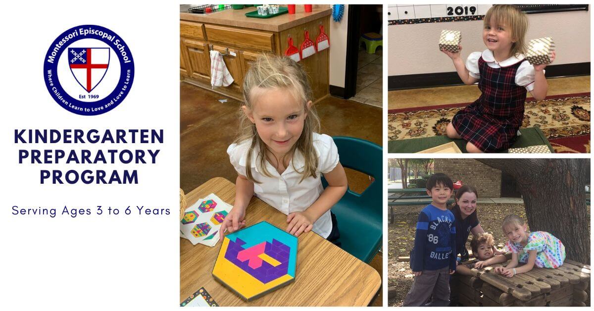 Kindergarten Preparatory Program at Montessori Episcopal